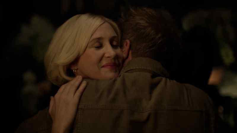 "Shh, shh, shh. It's all right. - I thought I lost you.- No, you didn't ...