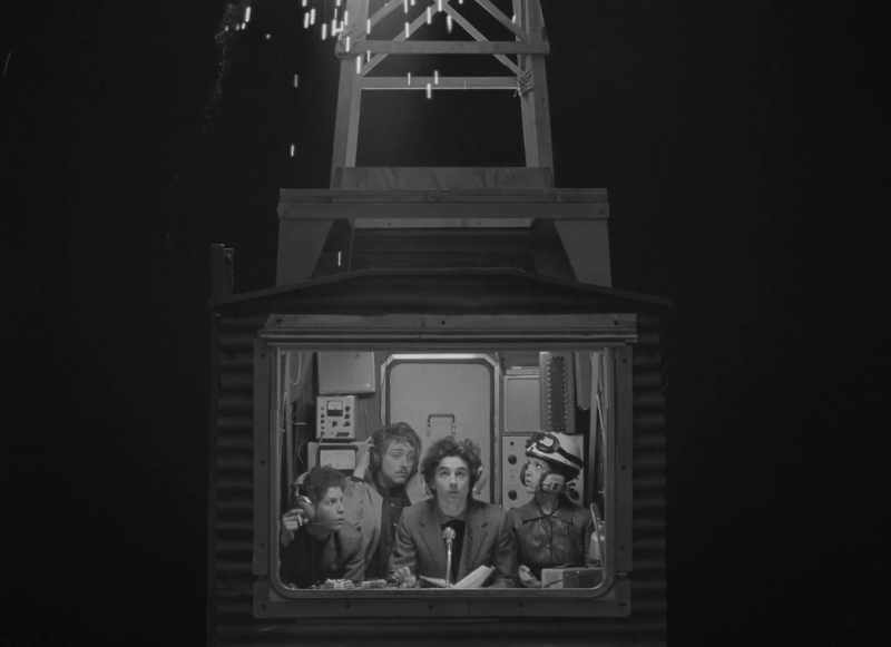 -"The promotion of..."-(MUSIC STOPS) -(ELECTRICITY CRACKLING)-(WHIMPERS ...