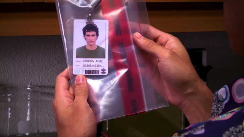 This is the Ice Truck Killer'shospital ID. And the holy of holies ...