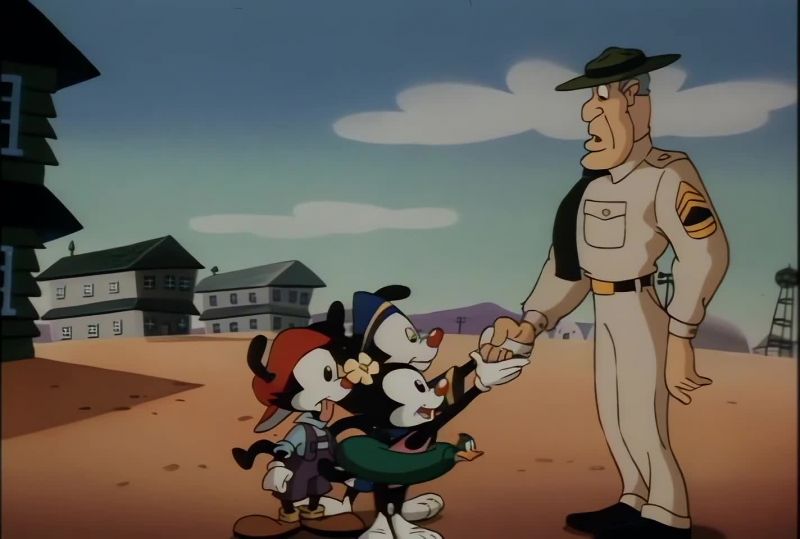 We're the Warner brothers. And the Warner sister. - Animaniacs | Clip.Cafe