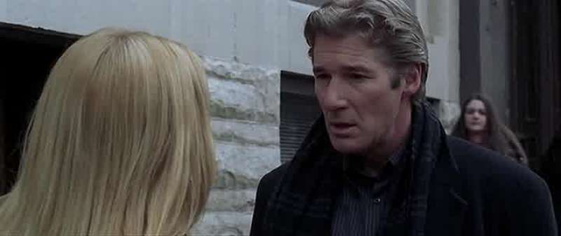 "Hey! Do you know that woman? What woman? She just left. You didn't see ...