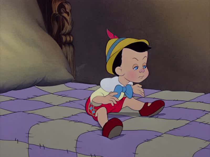 Father! Whatcha crying for? 'Cause... you are dead,Pinocchio. No! No, I ...