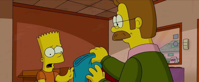 Why are you helping me? I'm not your kid. - The Simpsons Movie | Clip.Cafe