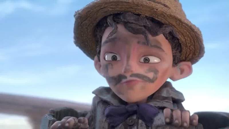 You were with the Boxtrolls last night? Yes. Oh. I knew it. I knew it ...